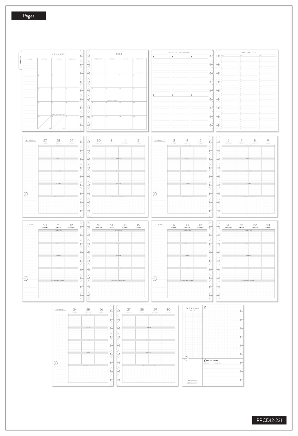 ***OUTDATED*** The Happy Planner - Me and My Big Ideas - Classic Happy ...