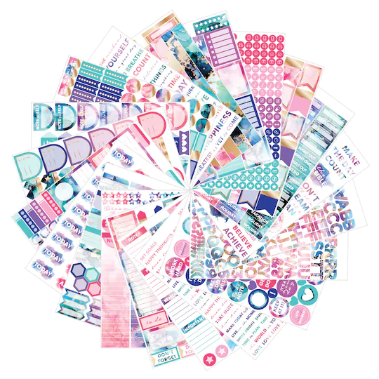 Recollections - Planner Sticker Book - Modern Inks - CarefullyCrafted
