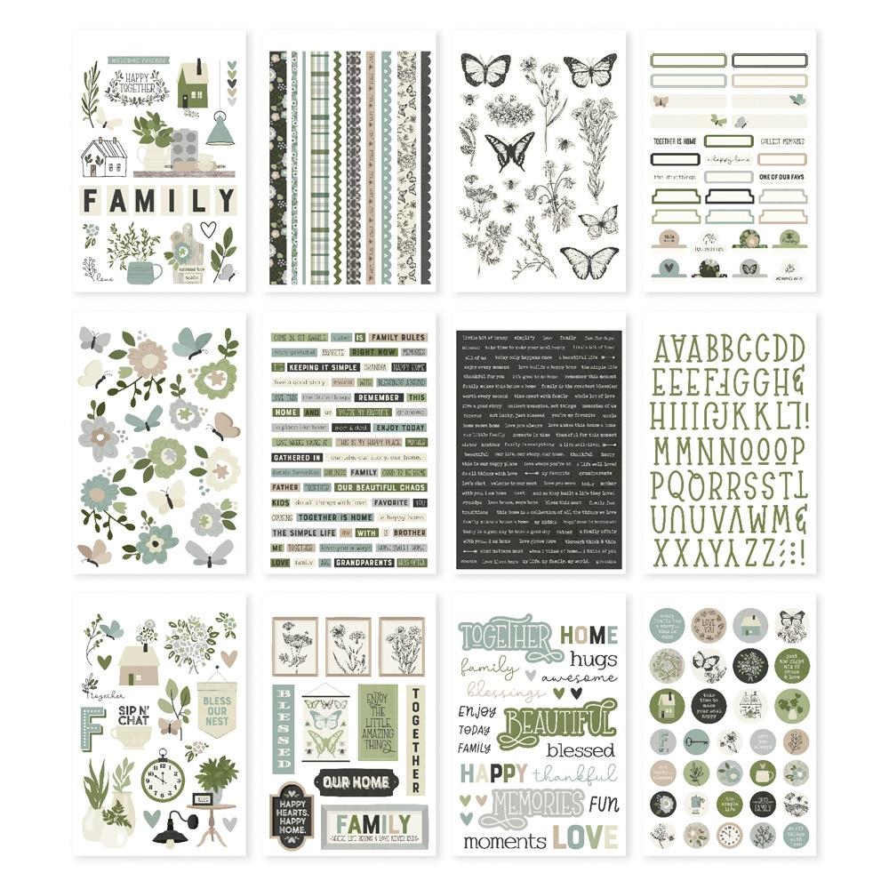 Simple Stories - A5 Sticker Book - The Simple Life - CarefullyCrafted