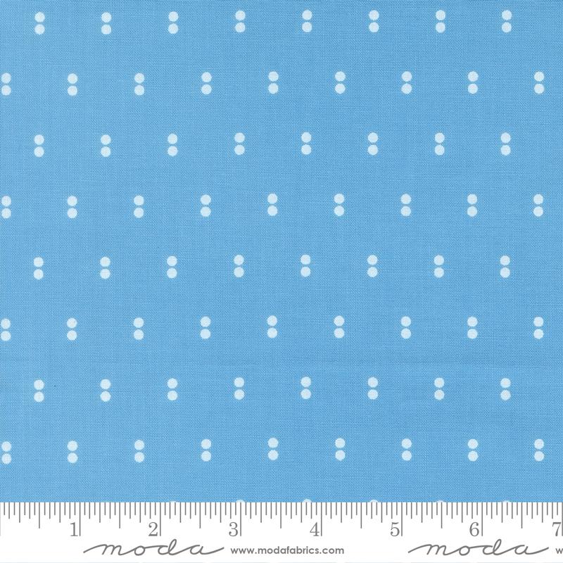 Moda Fabric - Blueprint - Camille Roskelley - Dots Dots - Harbor #55334 ...