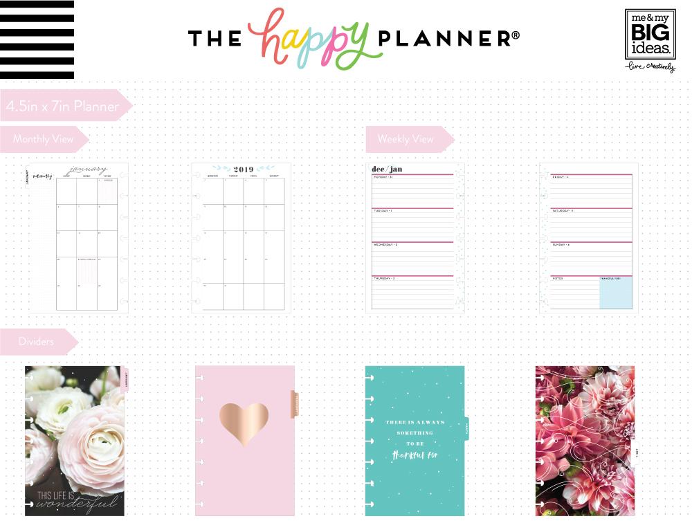 ***OUTDATED*** The Happy Planner - Me and My Big Ideas - 2019 Mini ...