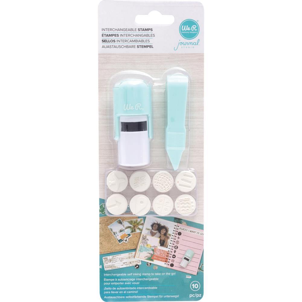 We R Memory Keepers - Journal Self-Inking Stamp Set - CarefullyCrafted