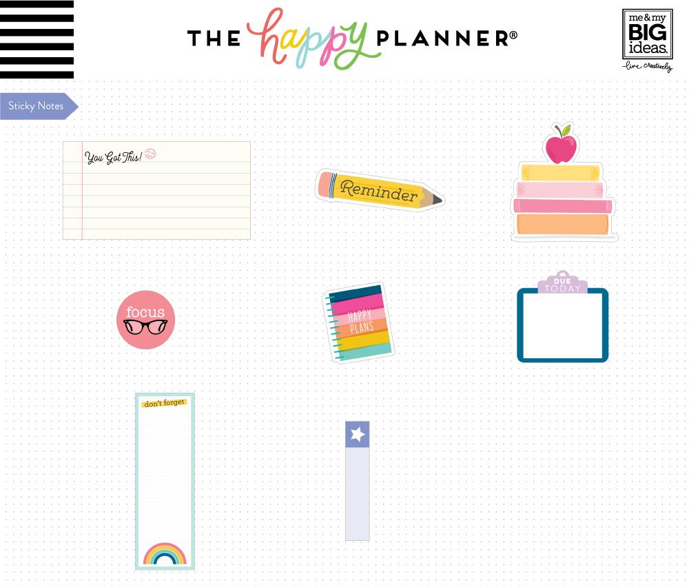 Me and My Big Ideas - The Happy Planner - Sticky Notes - Teacher - You ...
