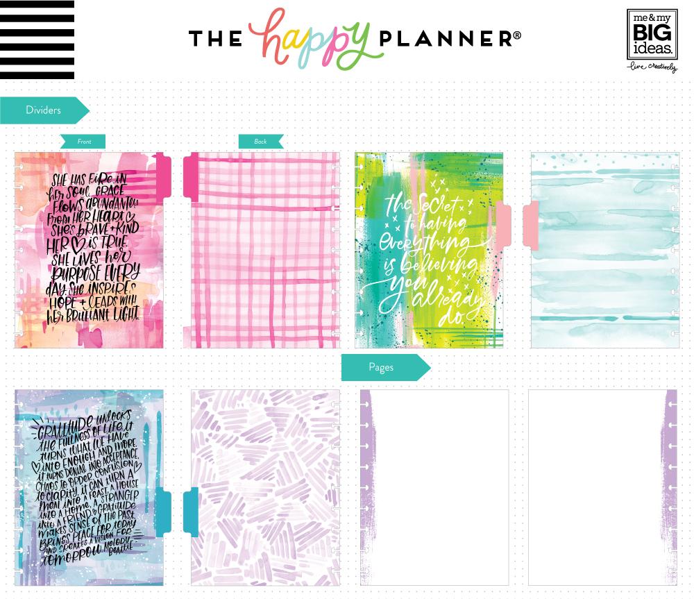 The Happy Planner - Me and My Big Ideas - Happy Notes - Think Happy ...