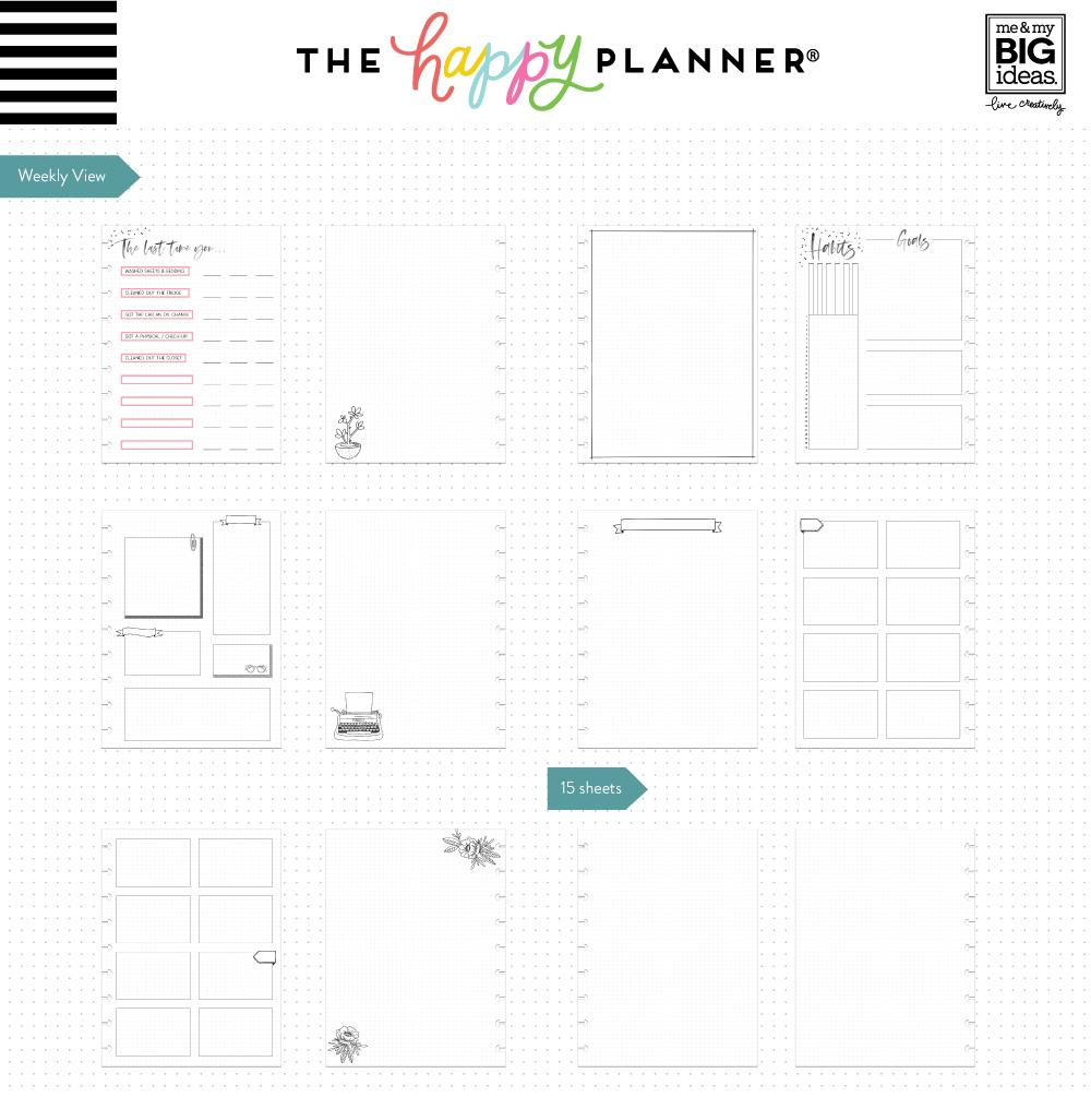 The Happy Planner - Me and My Big Ideas - Happy Notes - Dreamer ...