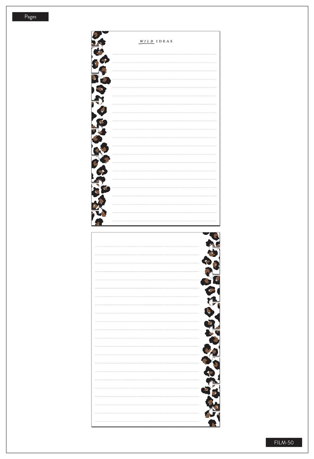 The Happy Planner - Me and My Big Ideas - Mini Refill Note Paper - Full ...