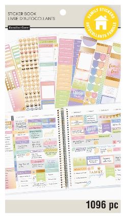 Recollections - Planner Sticker Book - Family - CarefullyCrafted