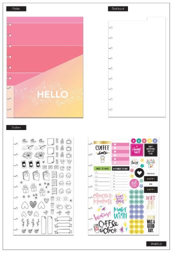 The Happy Planner - Me and My Big Ideas - Classic Happy Notebook Kit ...