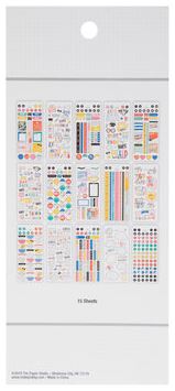 The Paper Studio - Sticker Book - Happiness Foil Stickers ...
