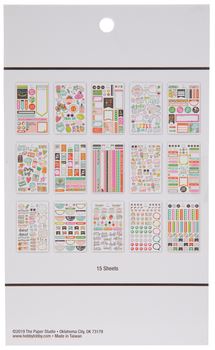 The Paper Studio - A5 Sticker Book - Just Have Fun - CarefullyCrafted