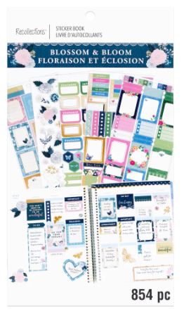 Recollections - Sticker Book - Blossom & Bloom - CarefullyCrafted
