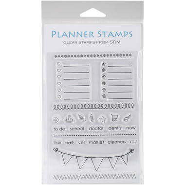 SRM Press - SRM Planner Clear Stamps - Planner Banner - CarefullyCrafted
