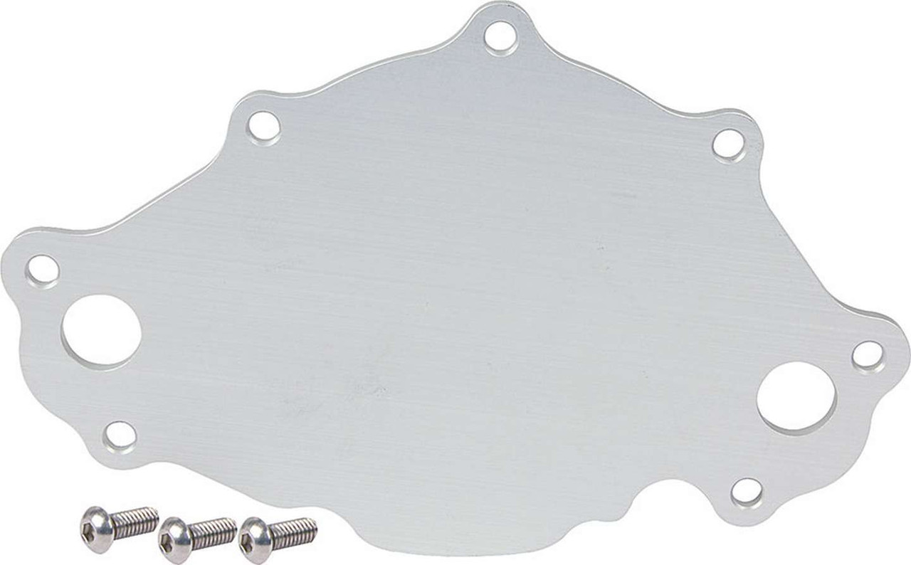 Water Pump Back Plate Late Model SBF | Allstar Performance