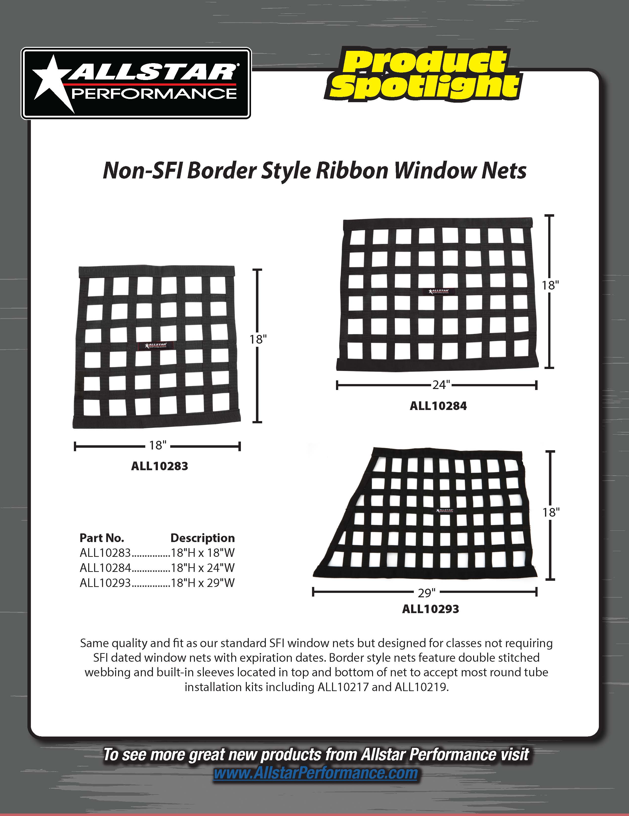 Product Spotlight - Allstar Performance