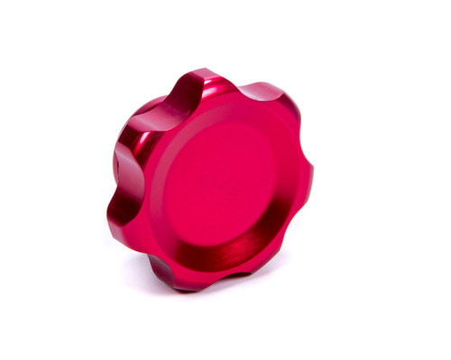 Filler Cap Screw-In 1.375 in OD Red | Allstar Performance