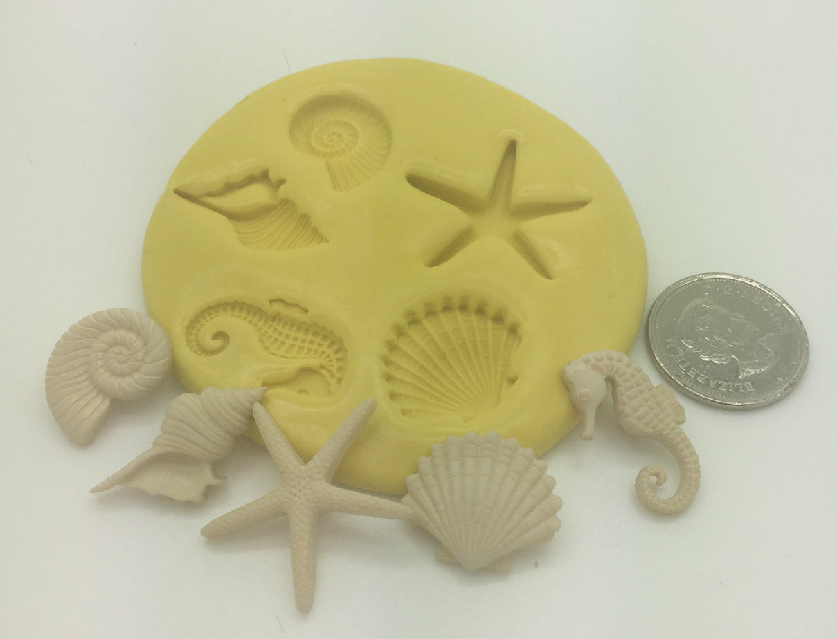 Sea Shell Mold -PM424 - Christines Molds