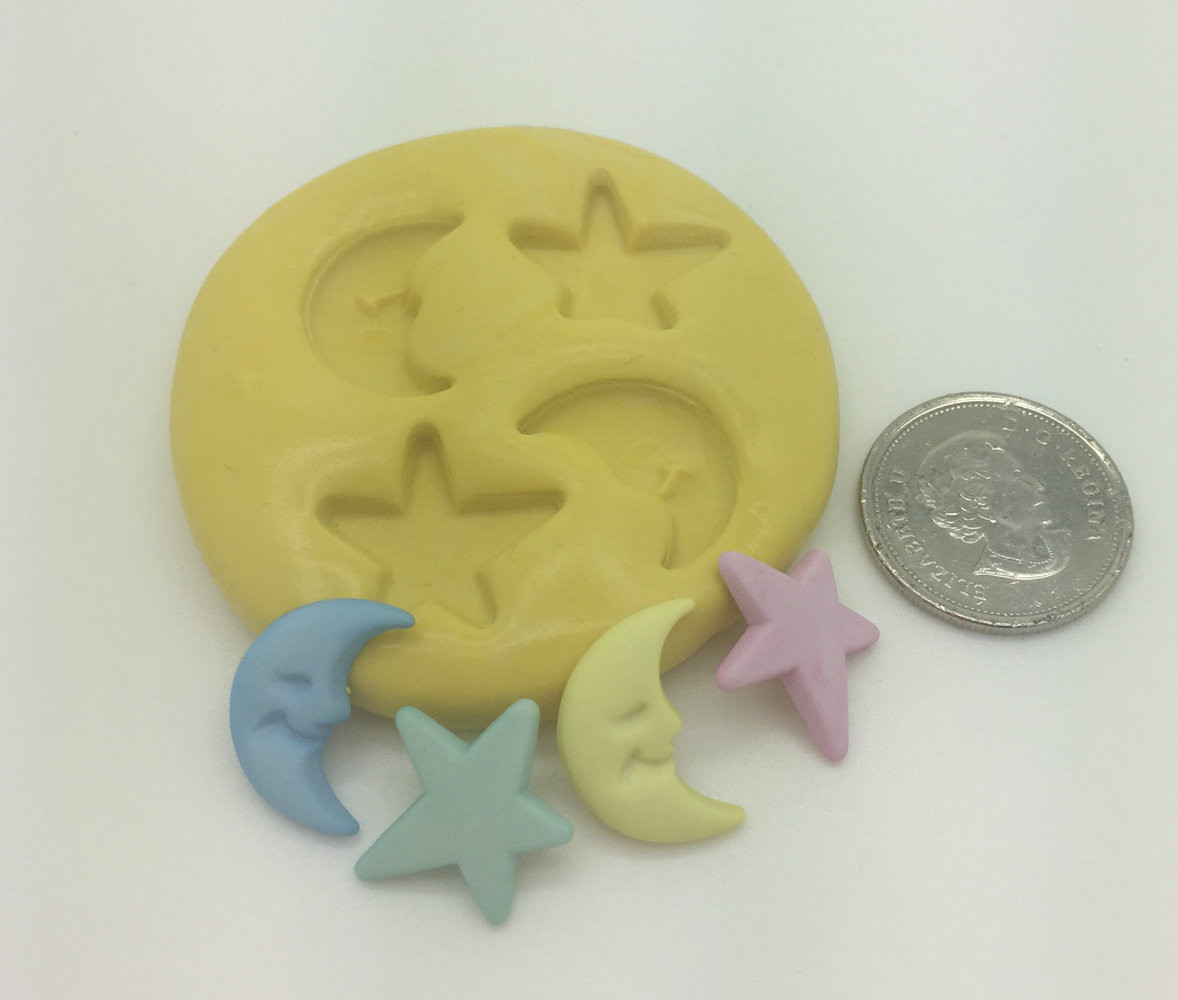 Star Set Mold PM463 - Christines Molds