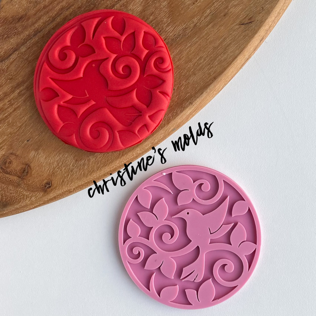 Feather & Press Mold PM332 - Christines Molds