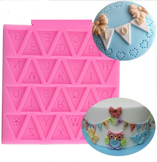 Alphabet Letter Silicone Mold Set - Christines Molds