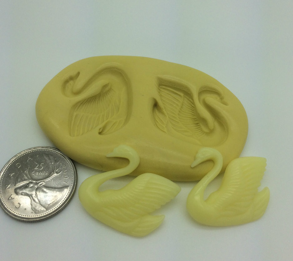 Swan Animal Silicone Mold - Christines Molds