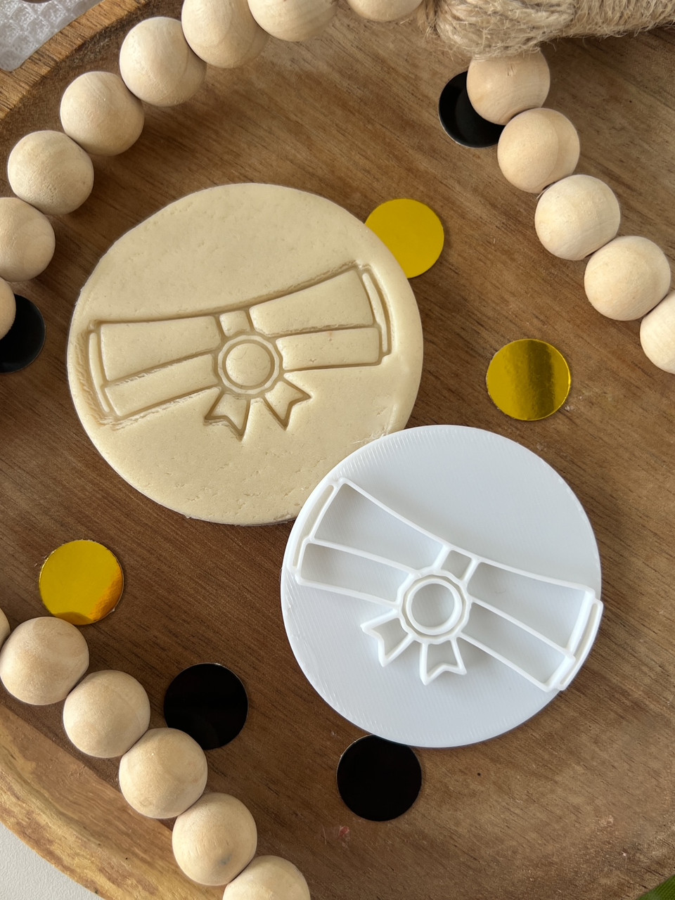 Diploma Graduation Fondant /Cookie Embosser - Christines Molds