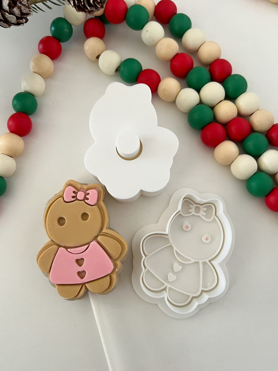 Digital Download Gingerbread Girl / Cake pop with matching embosser and ...