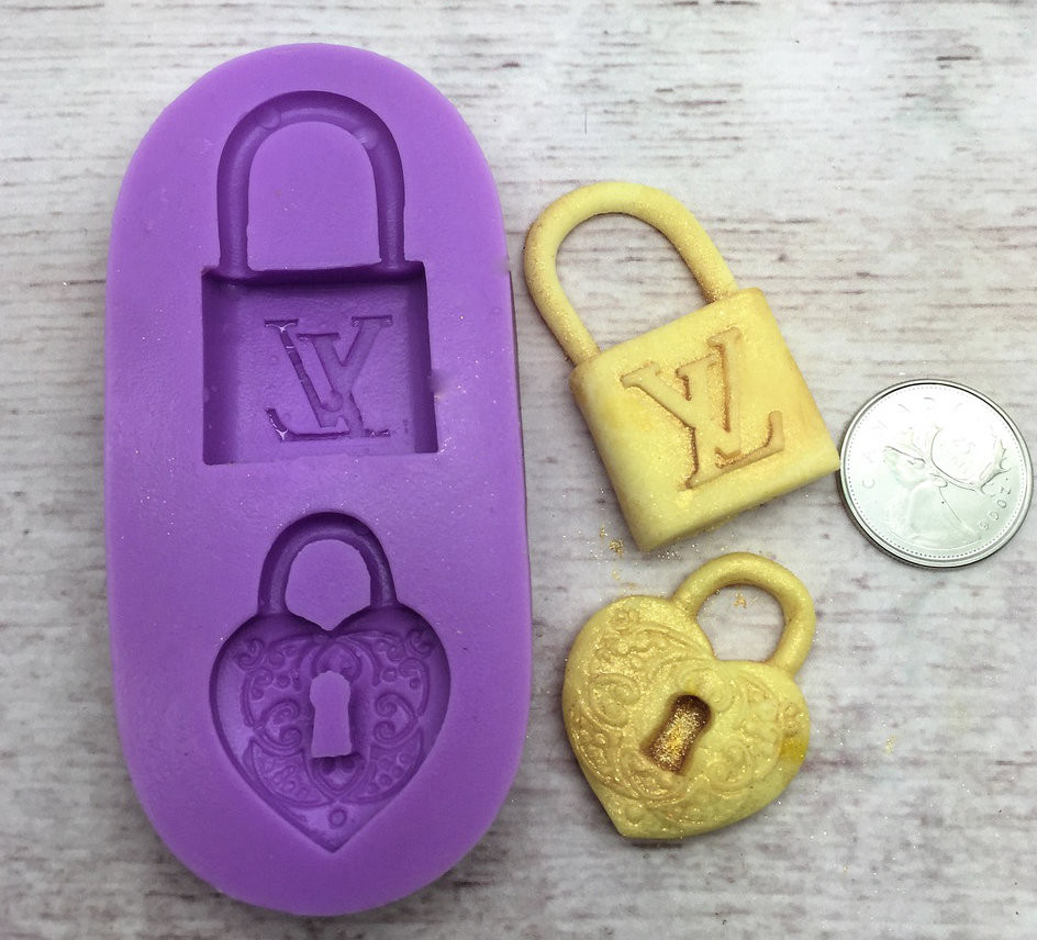 Locket Silicone Mold Set PM150 - Christines Molds
