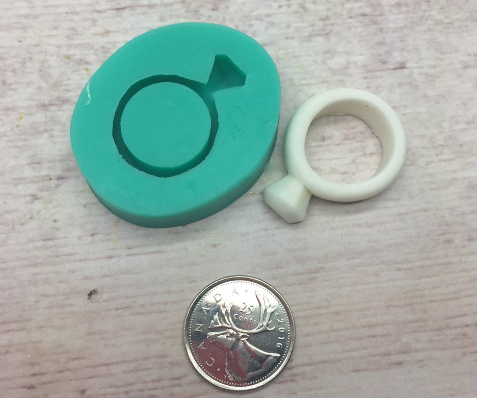 Diamond ring Small Mold PM455 - Christines Molds