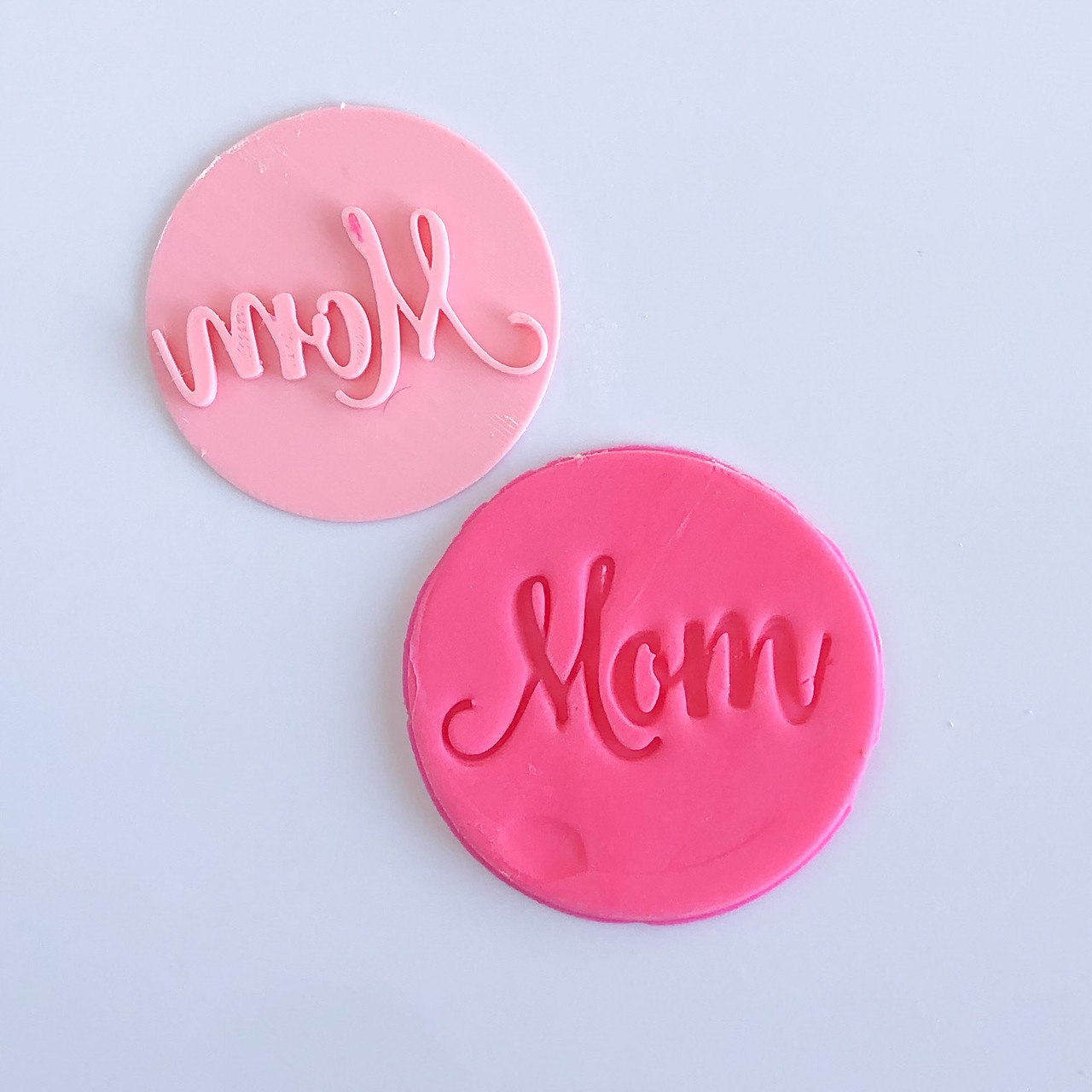MOM fancy Fondant /Cookie Embosser - Christines Molds