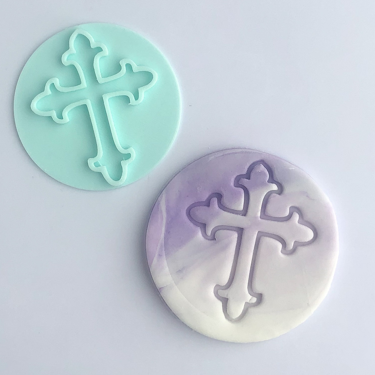 Cross Fondant /Cookie Embosser - Christines Molds
