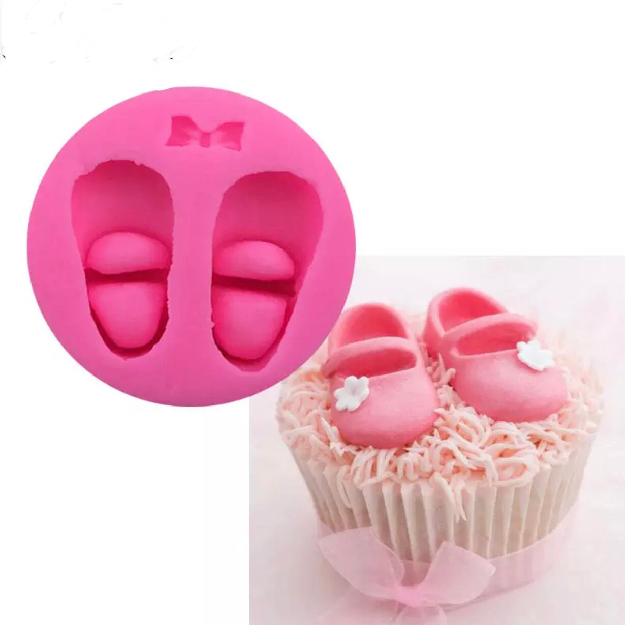 Baby Shoe Mold PM600 - Christines Molds