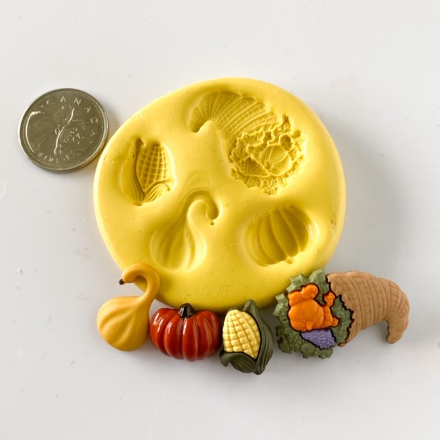 Cornucopia Silicone Mold - Christines Molds