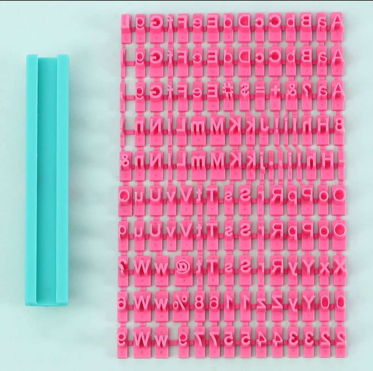 Alphabet Letter Press Set - Christines Molds