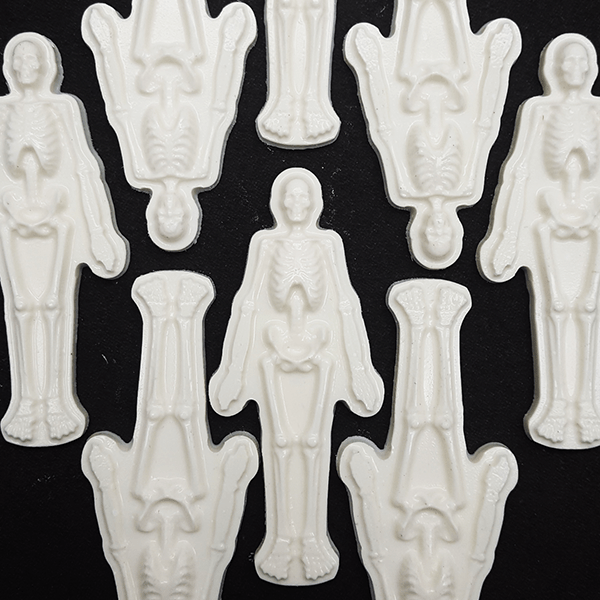 Skeleton - 1 Part Mold - Christines Molds
