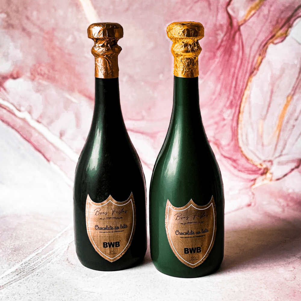 Champagne Bottle 3 part mold - Christines Molds