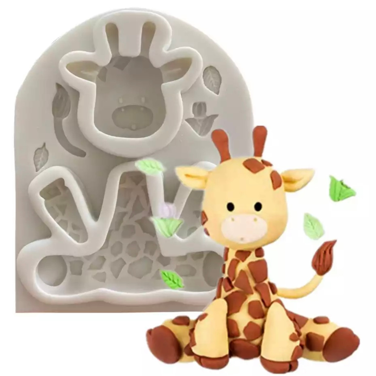 Giraffe Silicone Mold - PM677 - Christines Molds