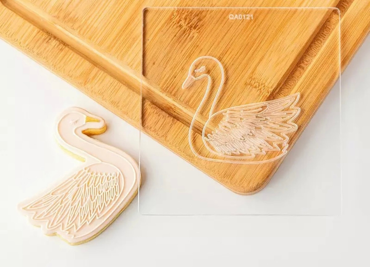 Swan Embosser and Cutter set - Christines Molds