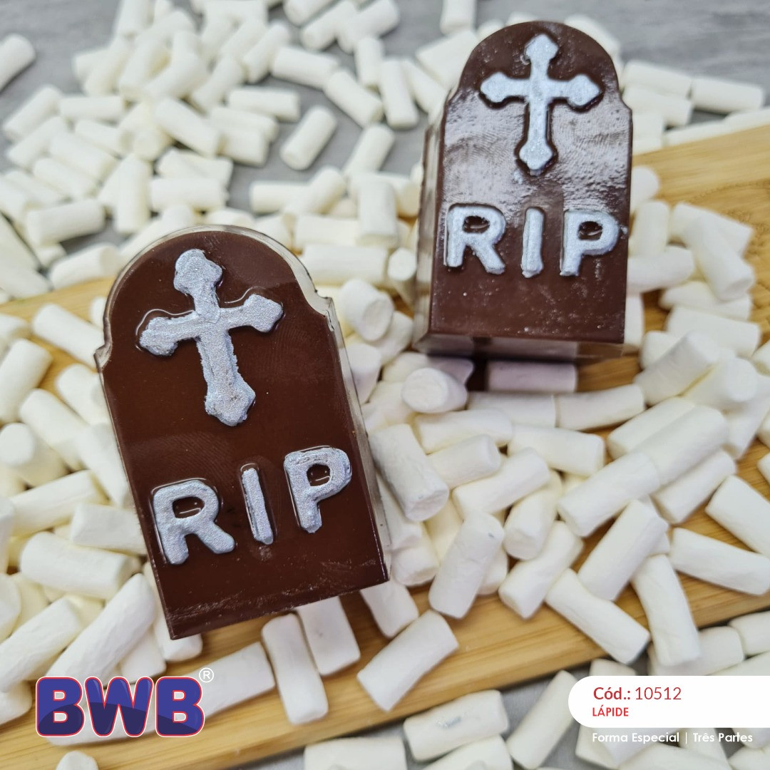 Grave Stone - 3 part mold - Christines Molds