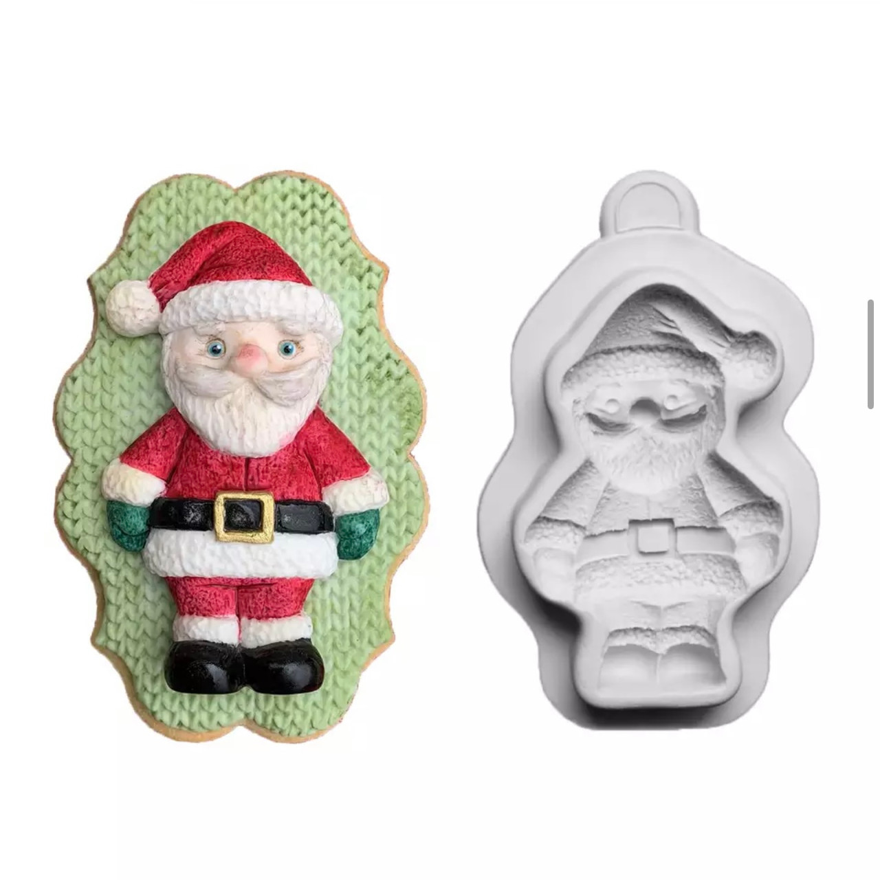 Santa Full body silicone Mold - Christines Molds