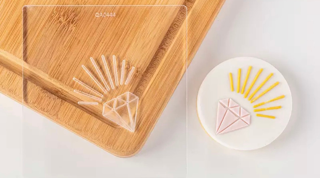 Diamond Acrylic embosser -x159 - Christines Molds