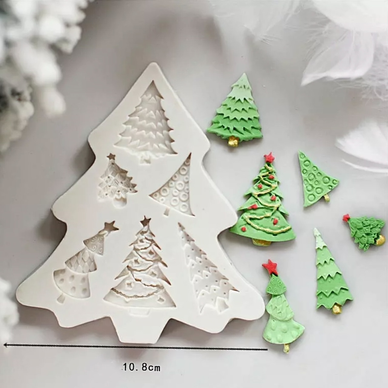 Christmas Tree Mixed Mold - Christines Molds