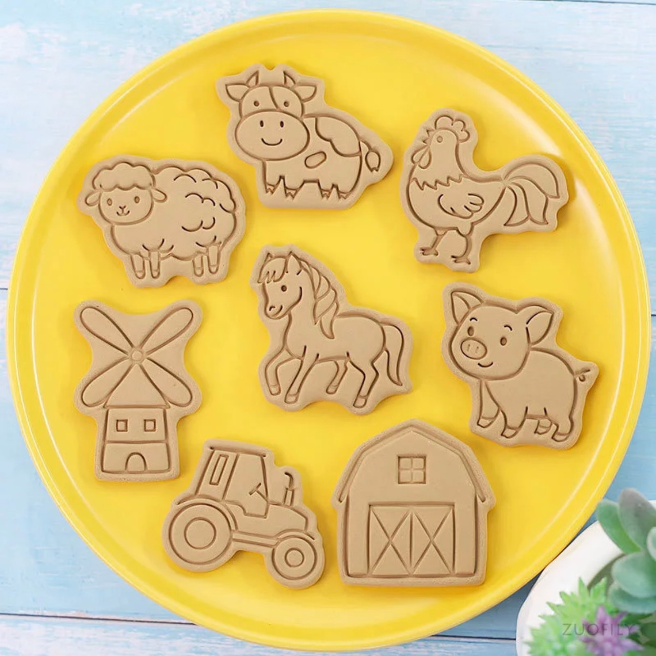 Farm Animal Cutter Set - Christines Molds