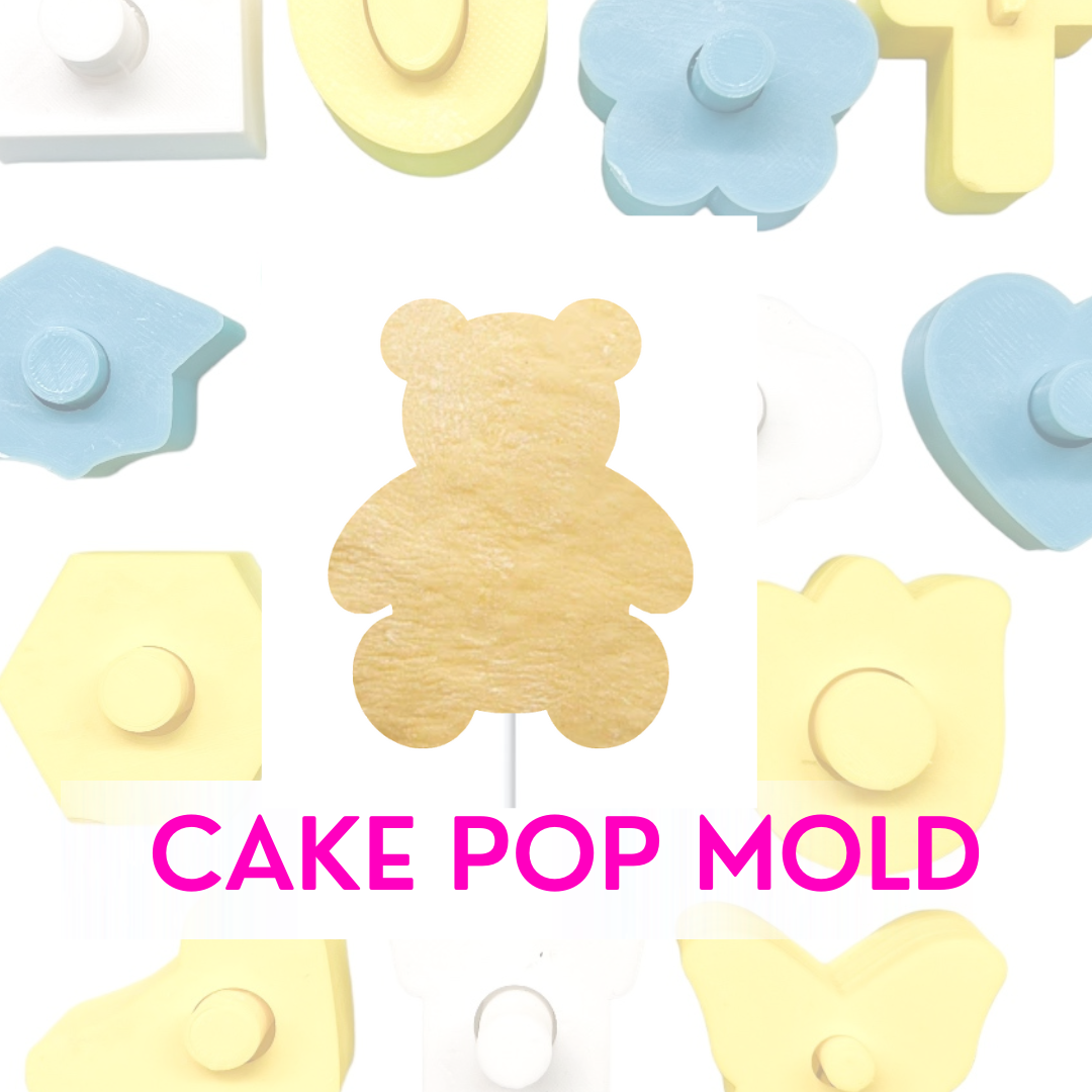 Bear Cake Pop Mold - Christines Molds