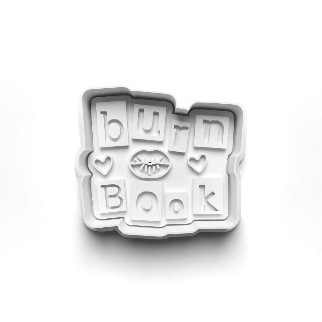 Burn Book stamp and cookie cutter - Christines Molds