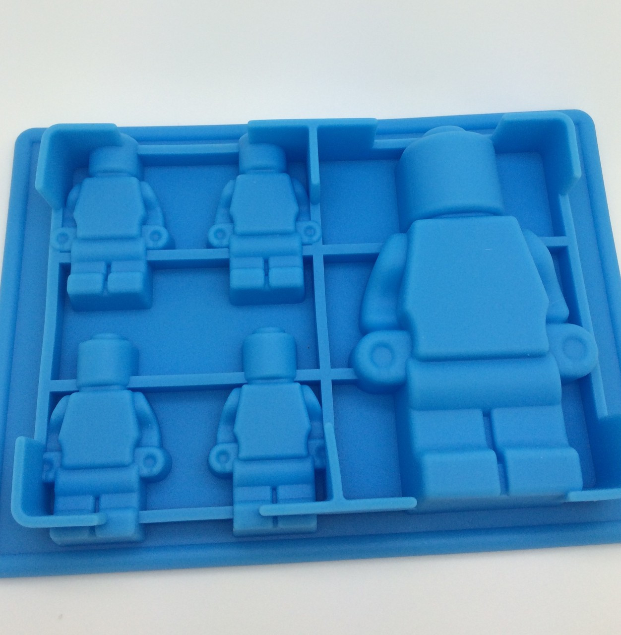 Lego Block Man 5 Cavity Mold - Christines Molds