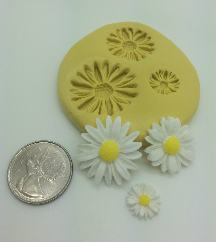 Daisy Mini Set Silicone Mold - Christines Molds