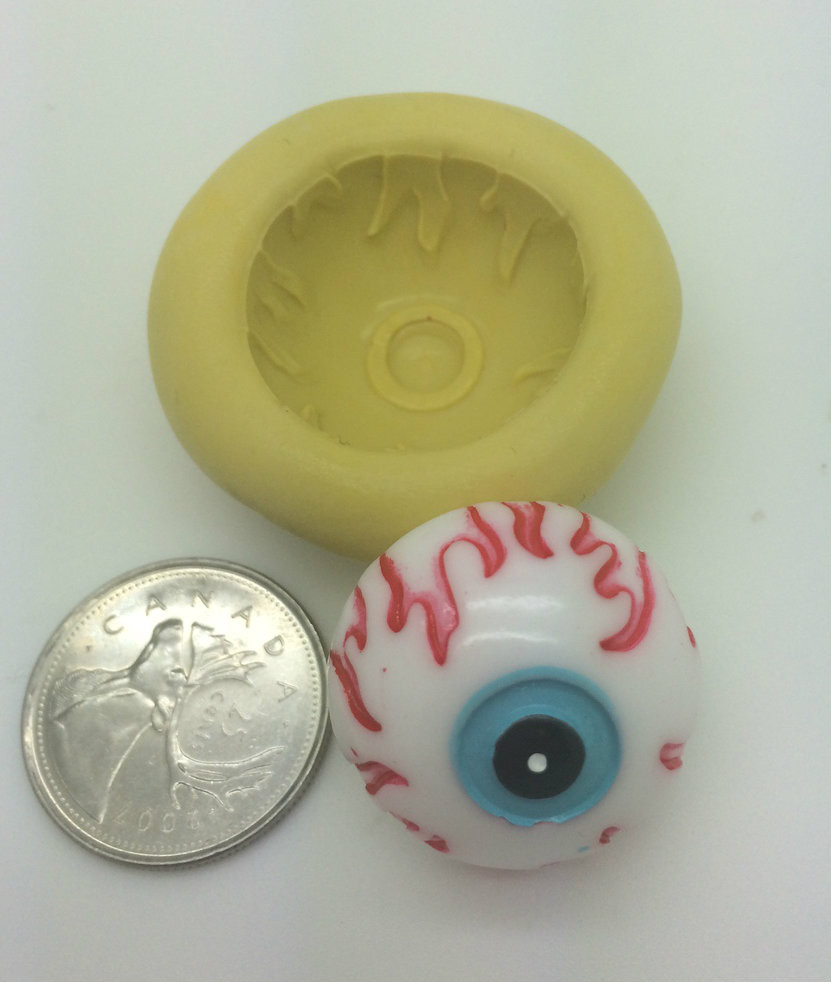 Scary Eye Ball Mold - Christines Molds