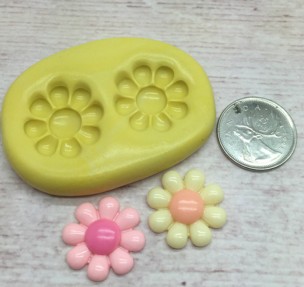 Daisy Mini Set Silicone Mold - Christines Molds