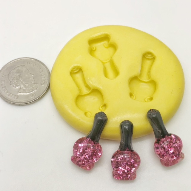 Mini Batman Head a set Silicone - Christines Molds