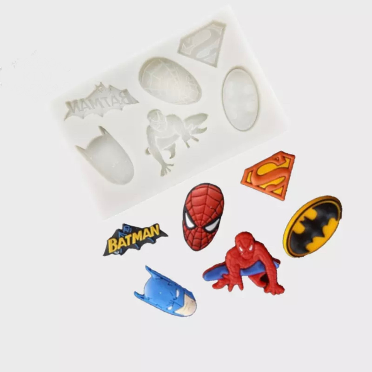 Mini Spider Man Mold Silicone - Christines Molds